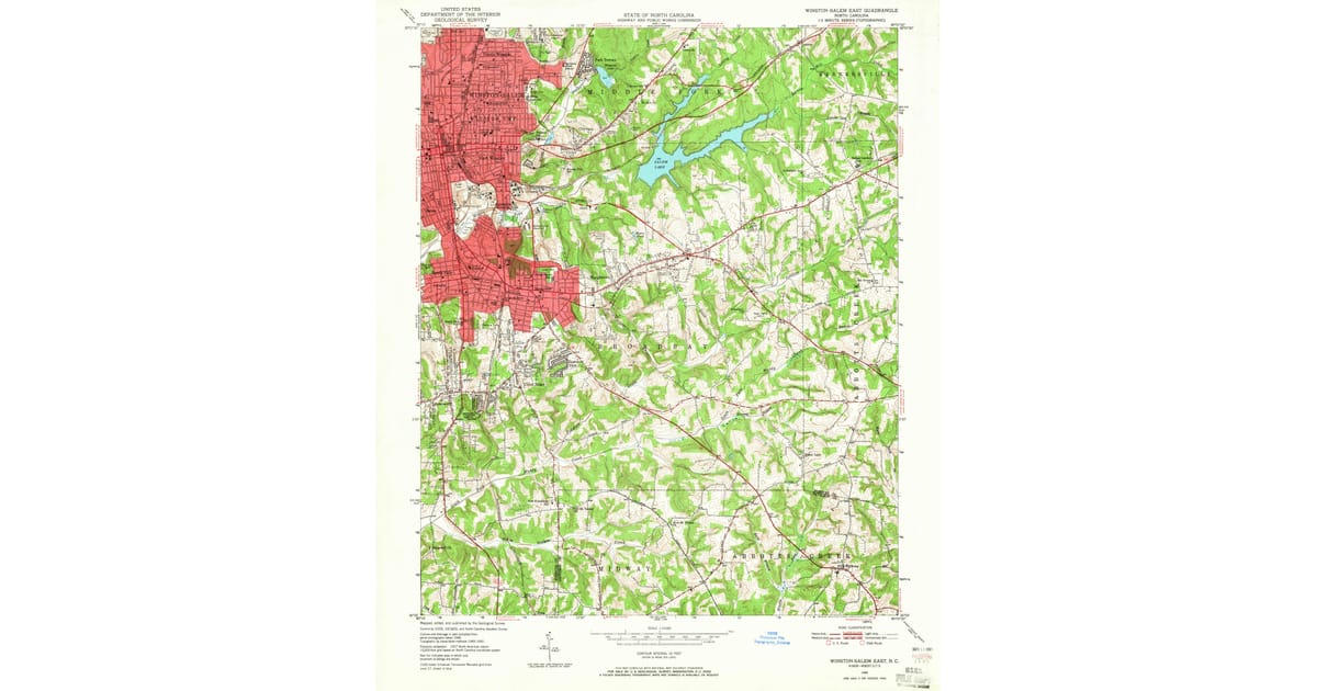 Old Maps of Meadowlands, Davidson County | Pastmaps