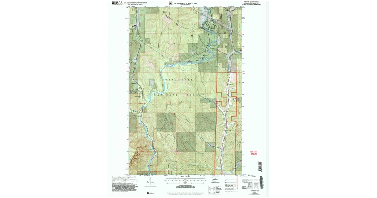 2000s (21st Century) Maps of Chumstick, WA | Pastmaps