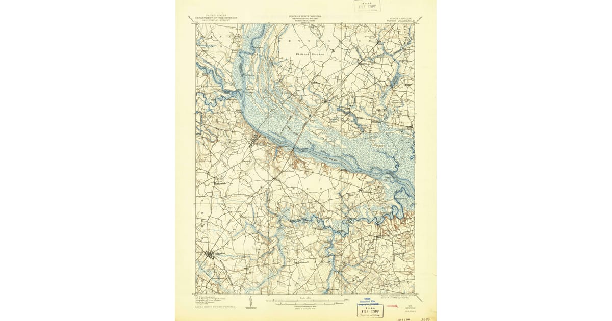 Old Maps of Como, NC | Pastmaps