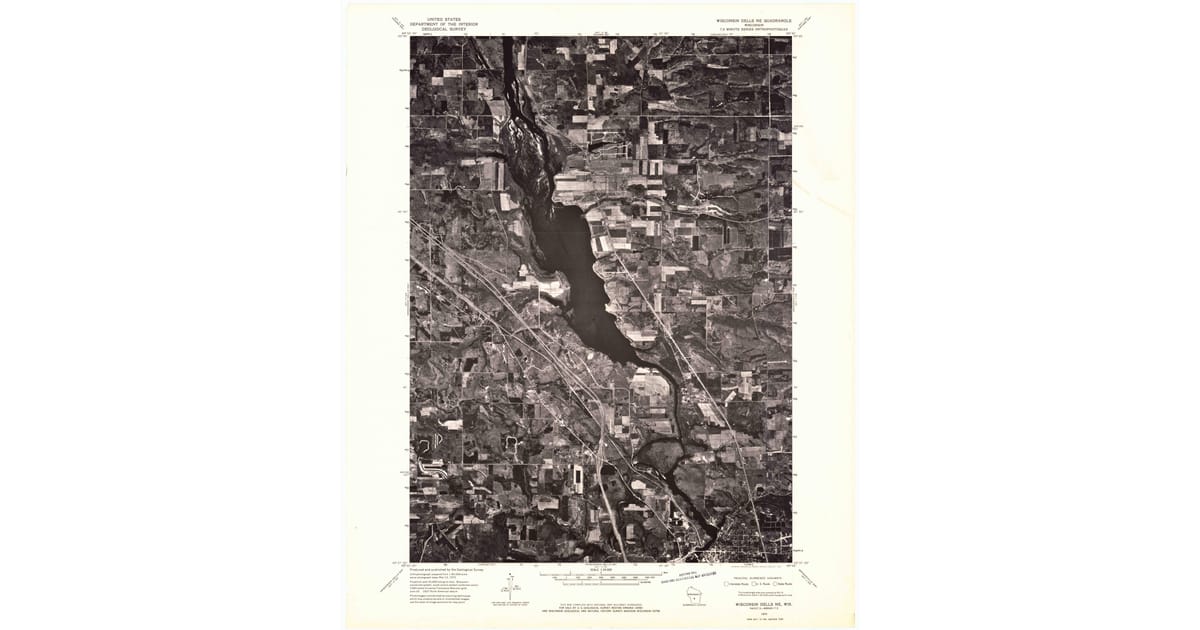 1970s Maps of Adams County, WI | Pastmaps