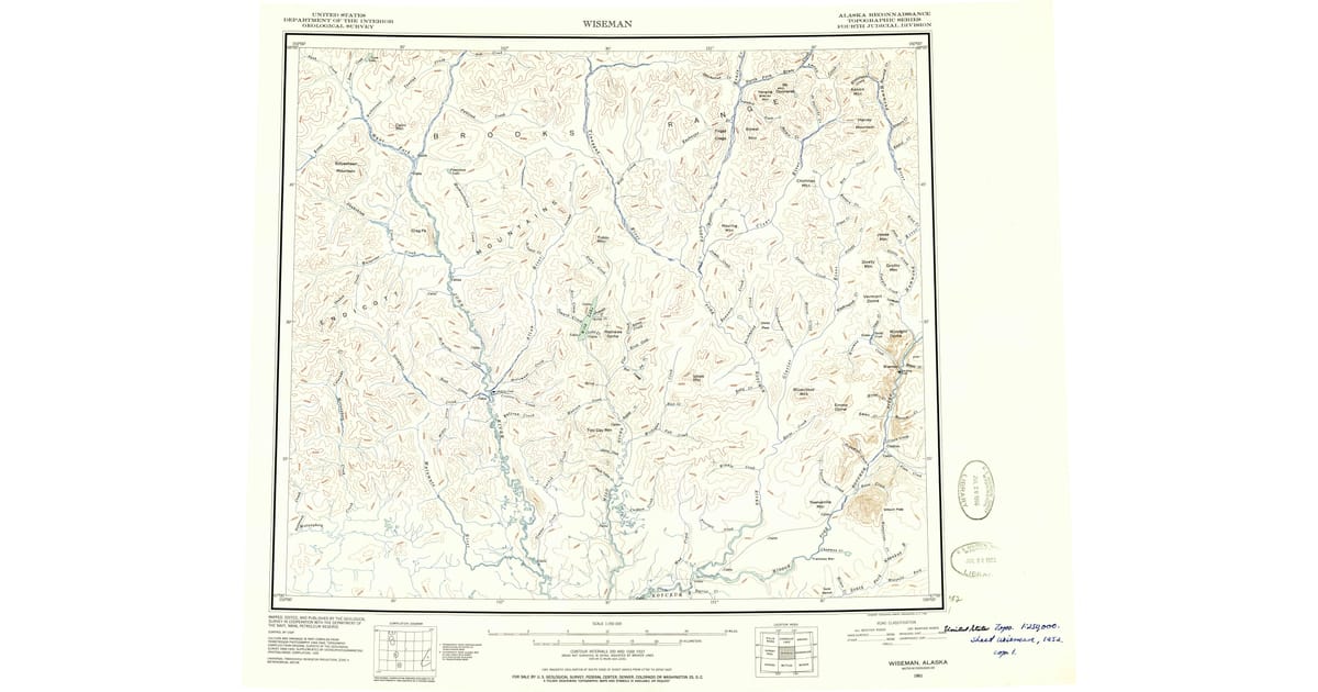 Old Maps of Nolan, AK for Hiking & Exploration | Pastmaps