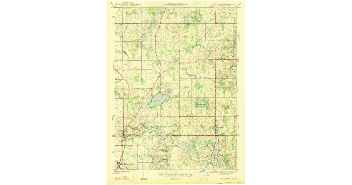 Old Maps of Rome City, IN | Pastmaps