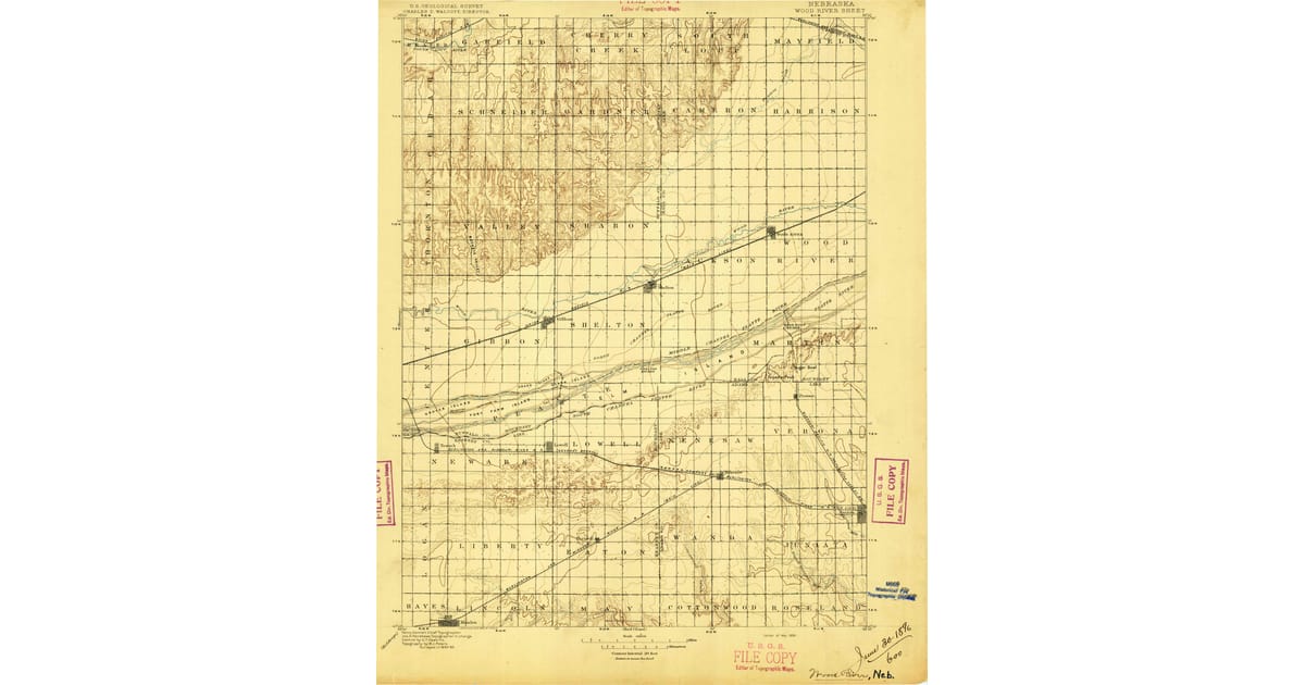 Old Maps of Poole, NE | Pastmaps