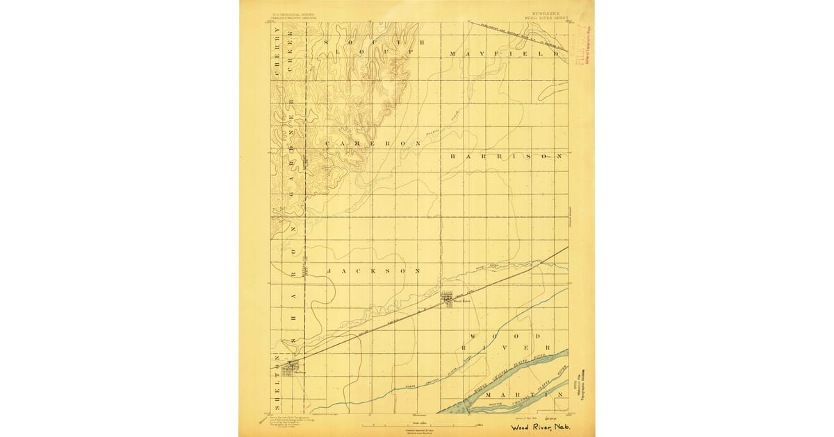Old Maps of Cairo, NE | Pastmaps