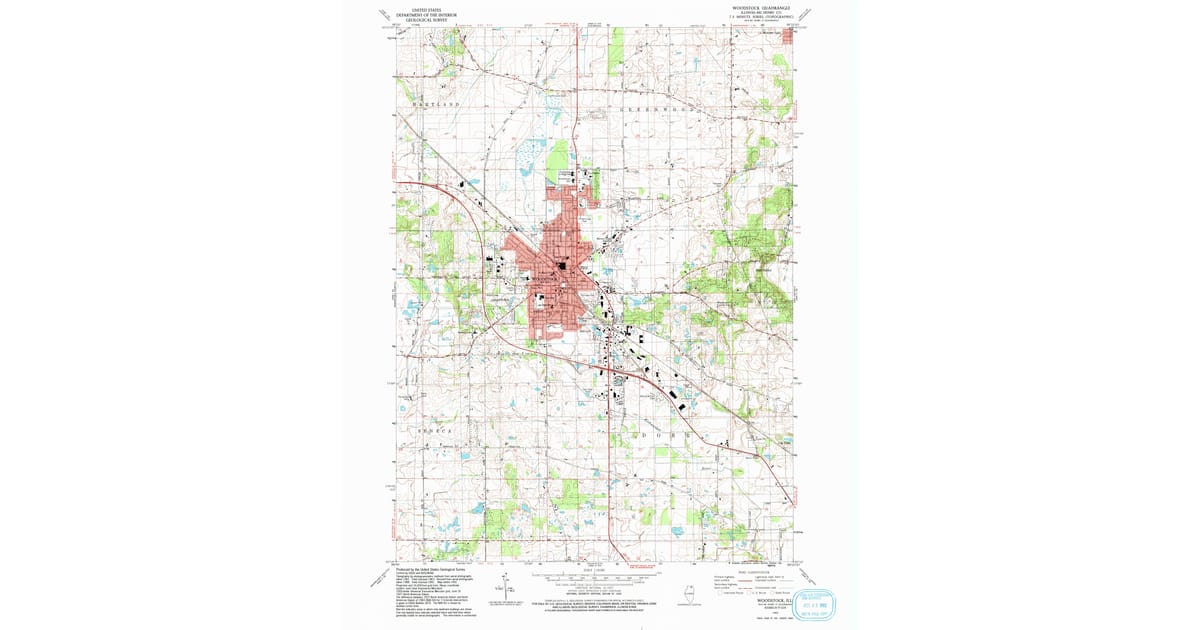1990s Maps of McHenry County, IL | Pastmaps