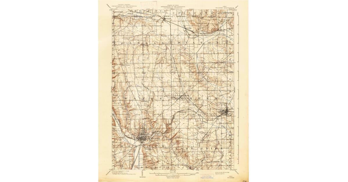 1903 Map of Wooster, OH — High-Res | Pastmaps