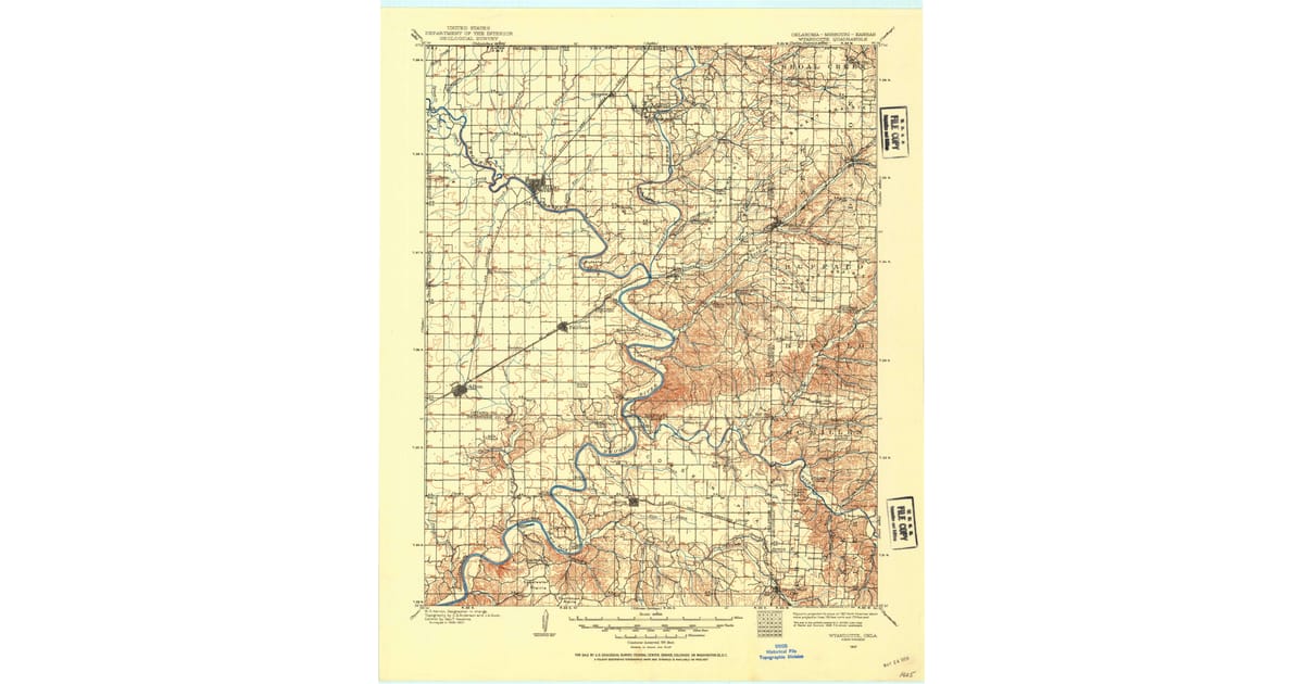 Old Maps of Bernice, OK | Pastmaps
