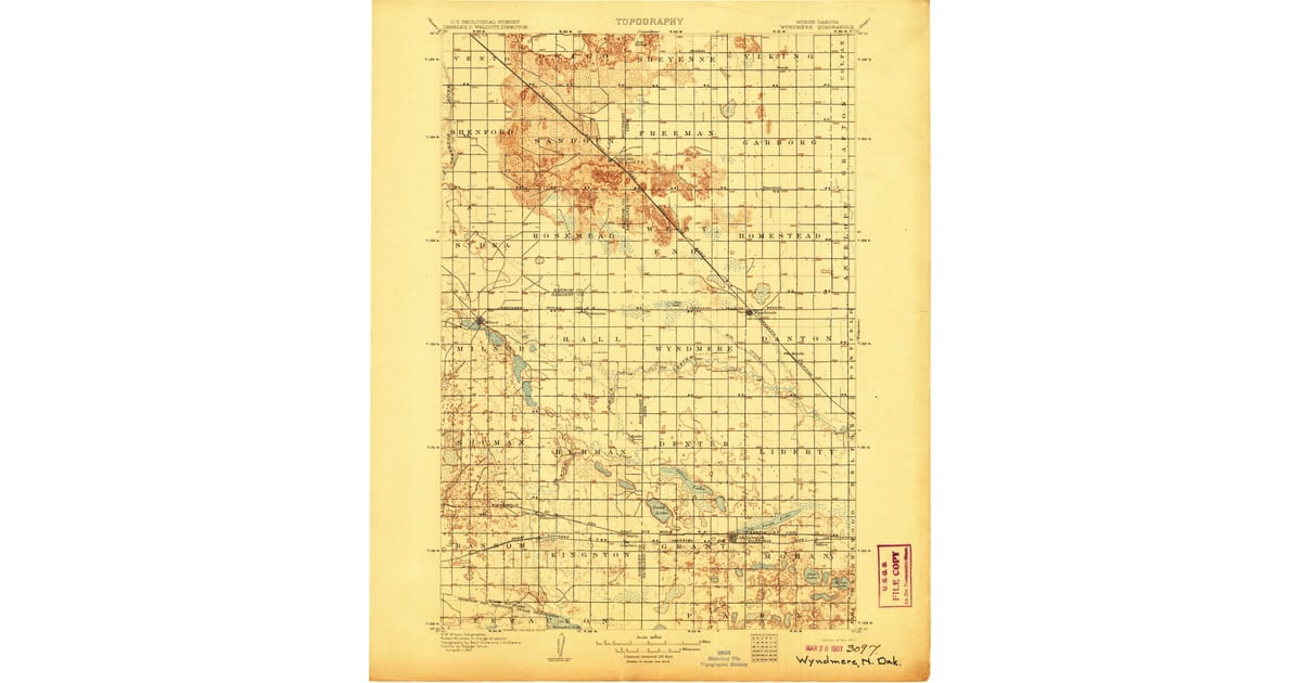 Old Maps of Sundale Hutterite Colony, Sydna Township | Pastmaps