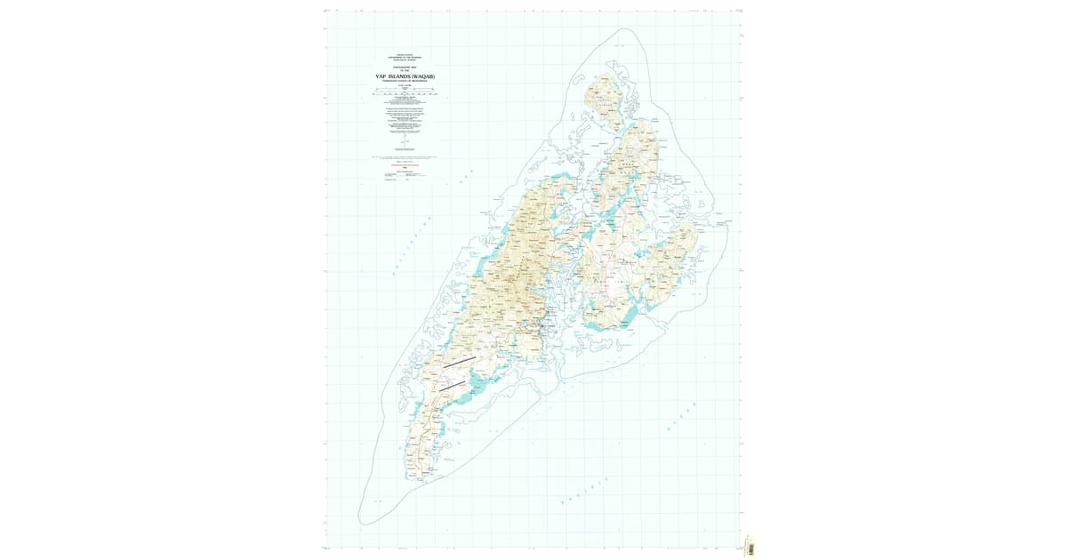 Old Maps of Yap | Pastmaps