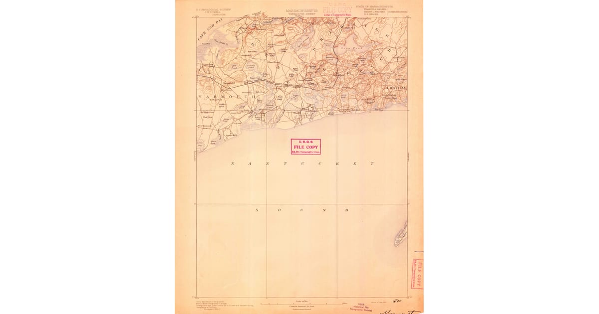 1890s Maps of Dennis, MA | Pastmaps