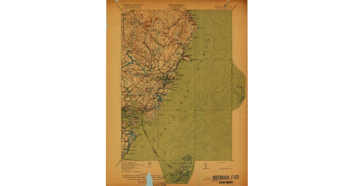 1920s Maps of New Hampshire | Pastmaps