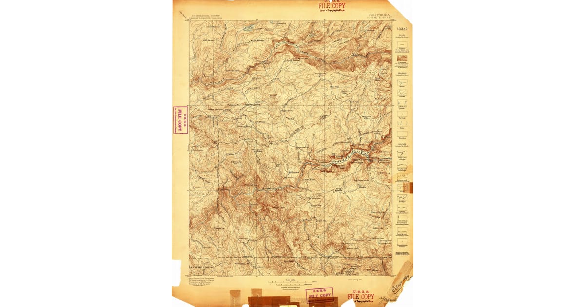 1890s Maps of Mather, CA | Pastmaps